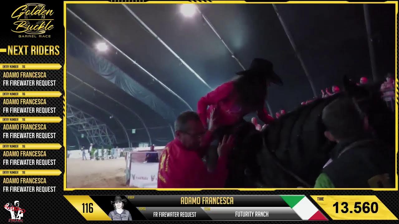 GOLDEN BUCKLE BARREL RACE - DAY 3 FINALS - YouTube