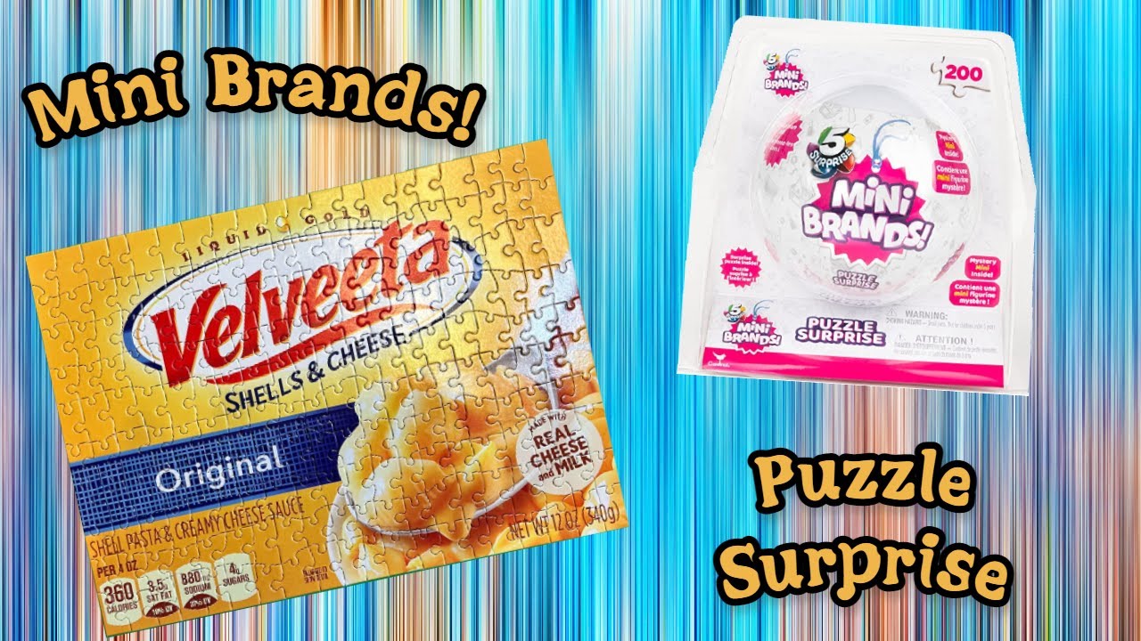 Mini Brands! Puzzle Surprise Ball - YouTube
