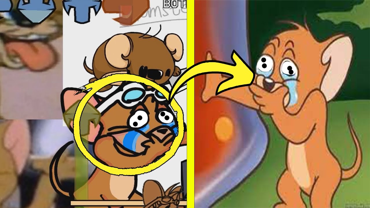 References In FNF VS Jerry | Tom's Basement Show | Creepypasta Pt 2 ...