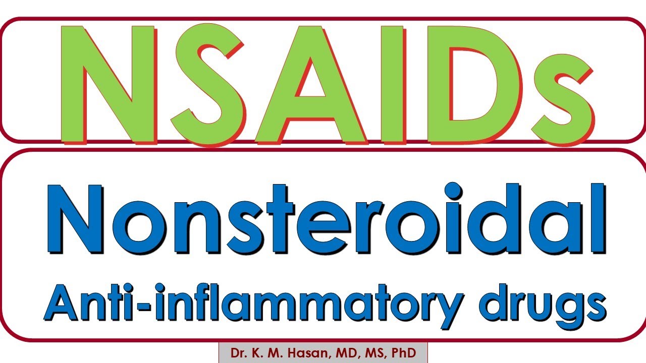 Principles Use of NSAIDs (Nonsteroidal anti-inflammatory drugs) - YouTube