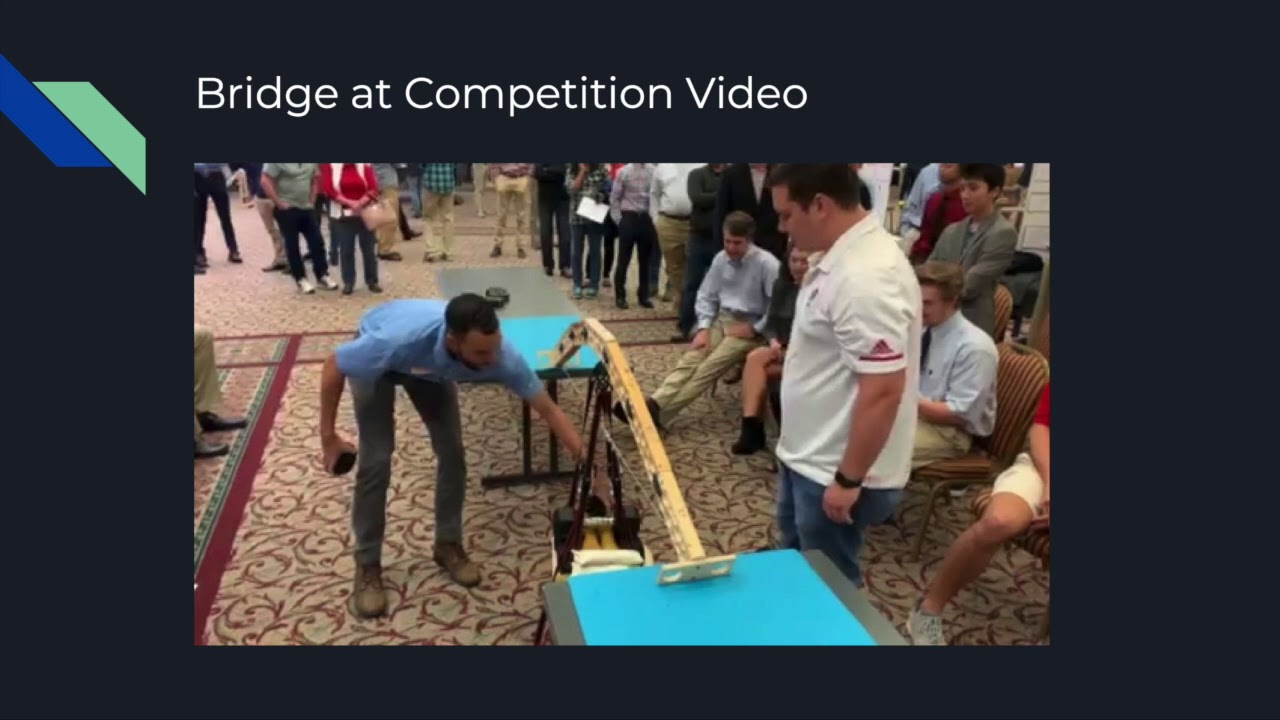 NCSU FEDD 2018- Collapsible Bridge by The G. A. P. - YouTube