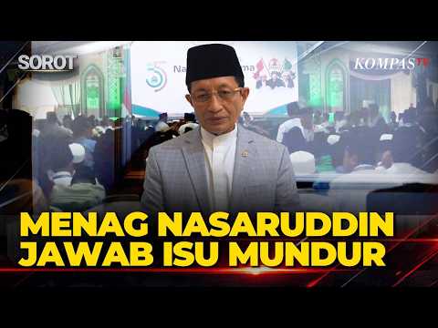 Klarifikasi Menag Nasaruddin soal Isu Mundur, Bantah Ikut Kontestasi Ketum PBNU