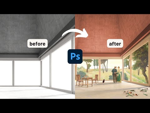 How To Make A Collage Style Rendering For Architecture
