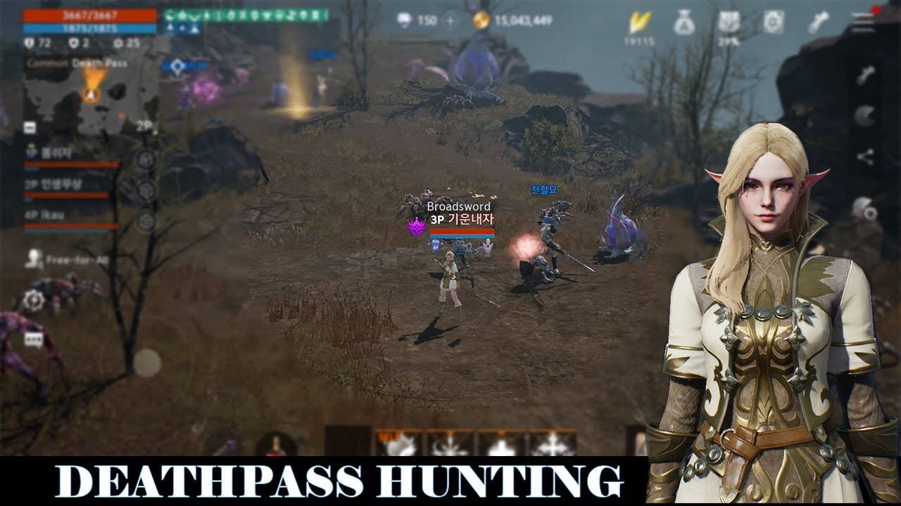 LINEAGE 2M | Death Pass Hunting | Unique Skillbooks and Equipments ...