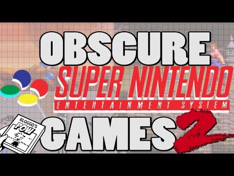 Obscure Super Nintendo SNES Games 2 POW! - YouTube