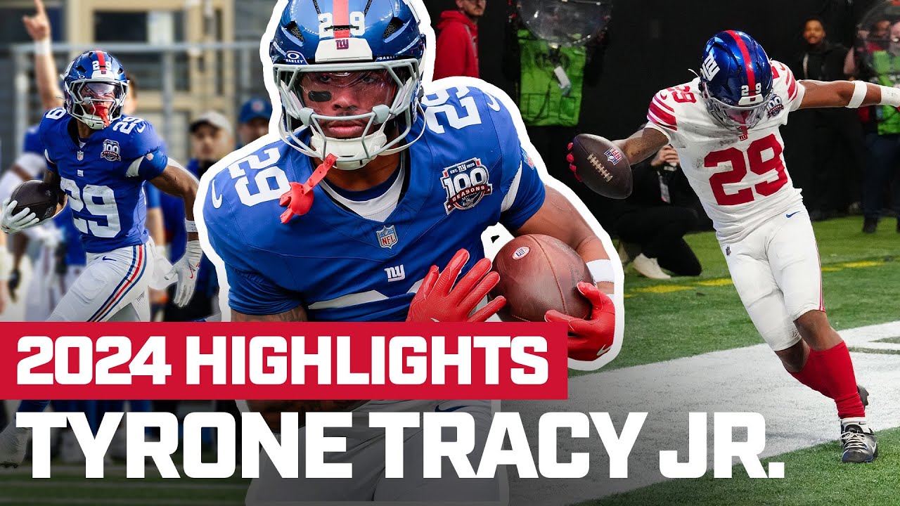 Tyrone Tracy Jr. Season Highlights🔥 | New York Giants - YouTube