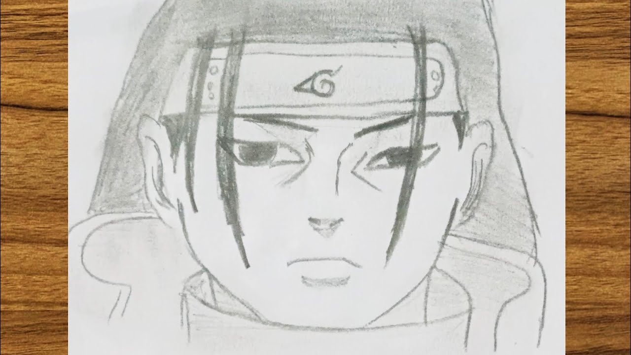 how to draw Hashirama Senju step by step | Easy Naruto Drawing | Easy ...