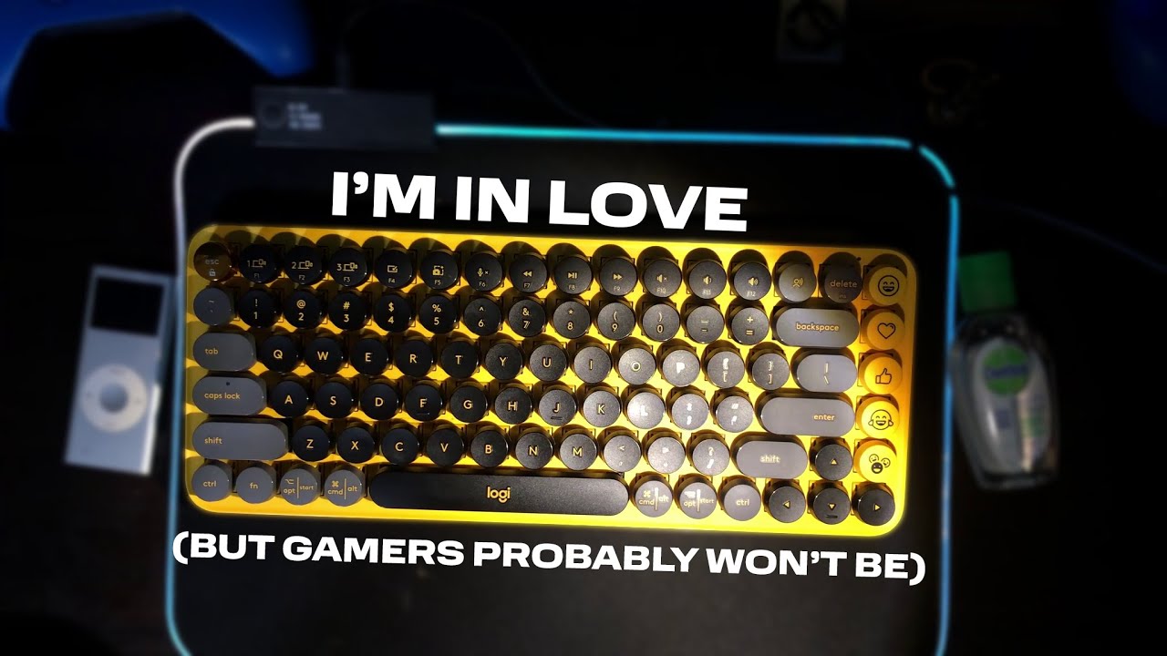 The Weirdest Keyboard I've Ever Seen || Logitech Pop Keys Review - YouTube