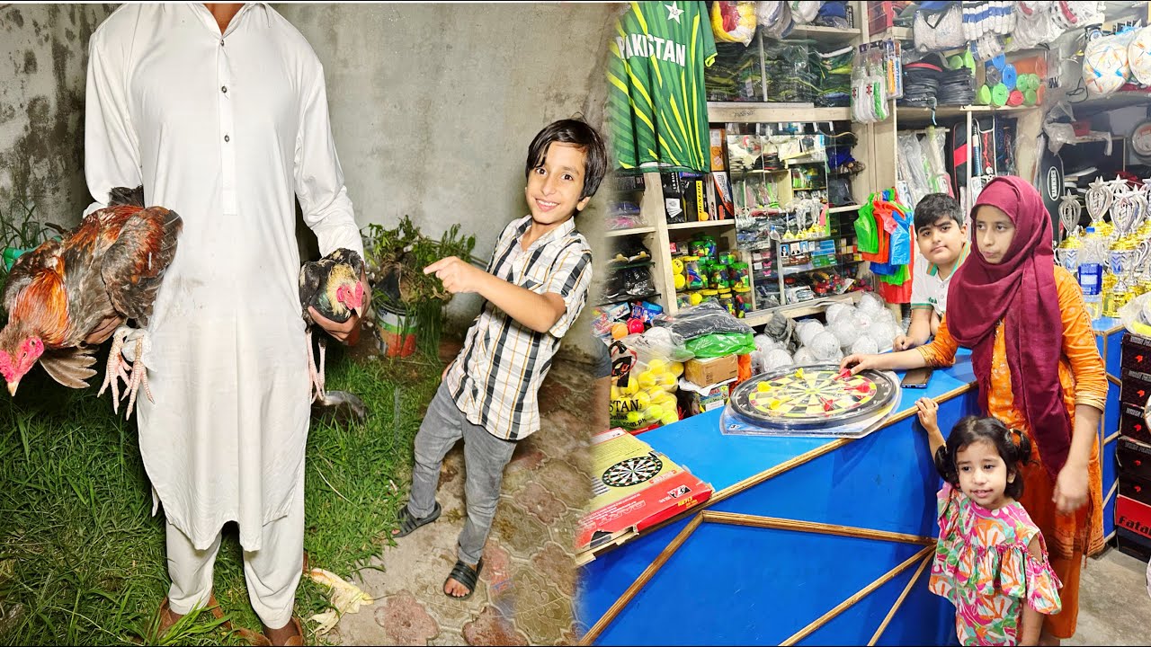 Buy Dart Board Game\\And 2 Aseel Roosters For My Home Zoo\\ Aseel ...