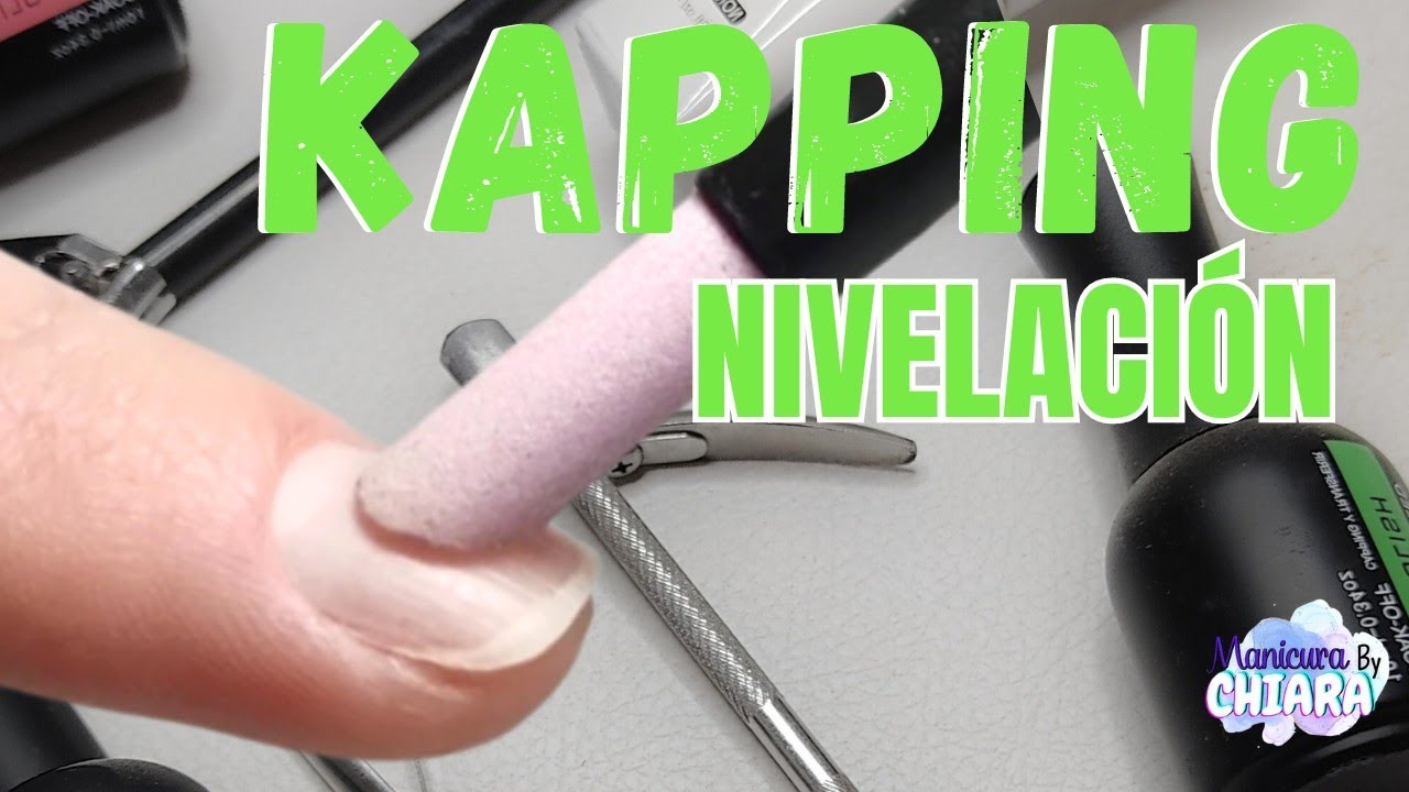 Cómo realizar kapping y nivelación en gel con base niveladora paso a ...