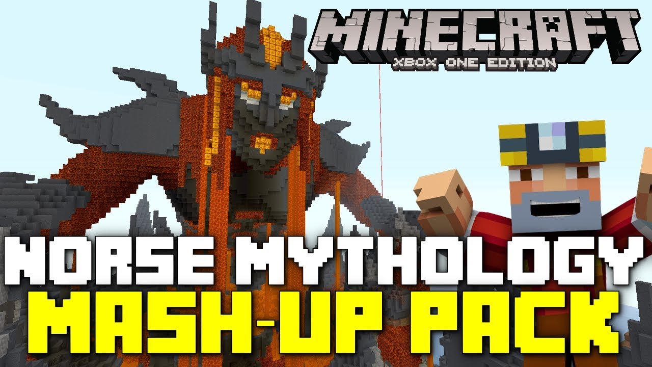 Minecraft Xbox One: Norse Mythology Mash-Up Pack Showcase! - YouTube