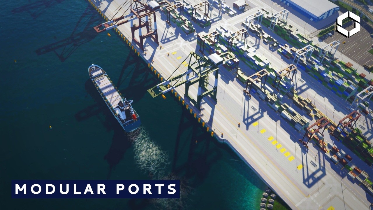 Cities: Skylines II Bridges & Ports DLC: 모든 정보 | Vortex Gaming