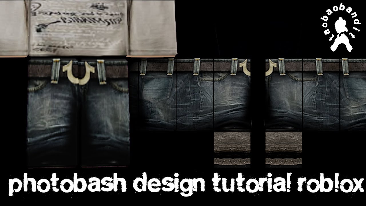 photobash design tutorial roblox - YouTube