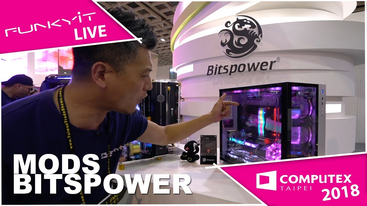Bitspower Mods at Computex 2018 - YouTube