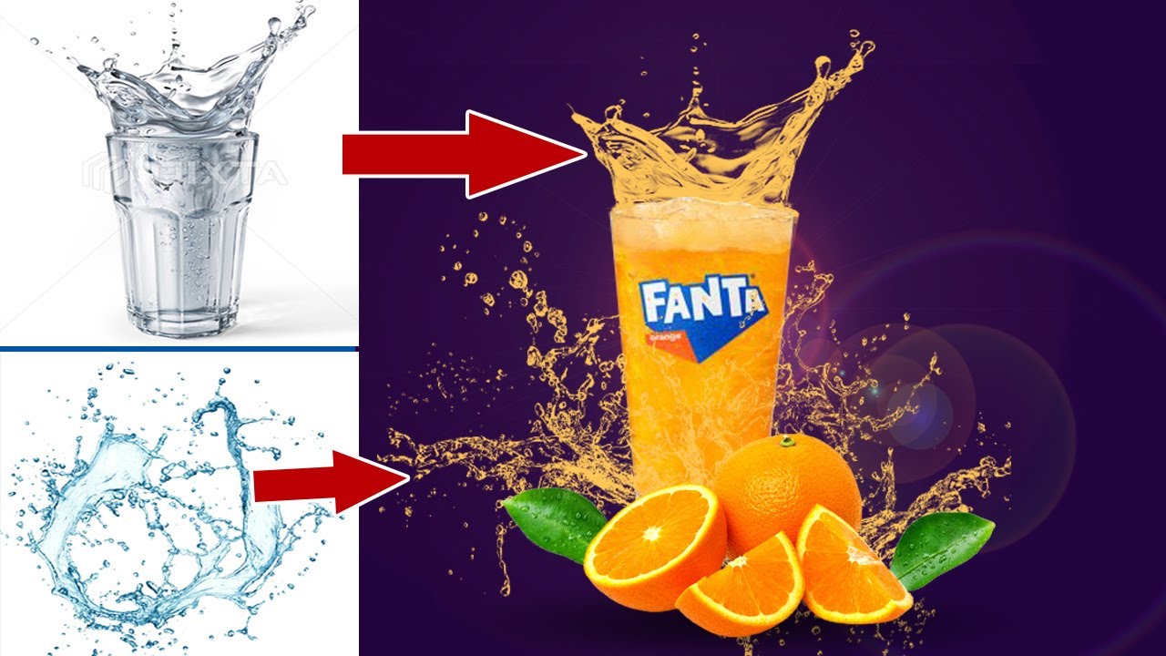 How to Make Water Splash Brush in Photoshop| Photoshop Tutorial | Basic ...