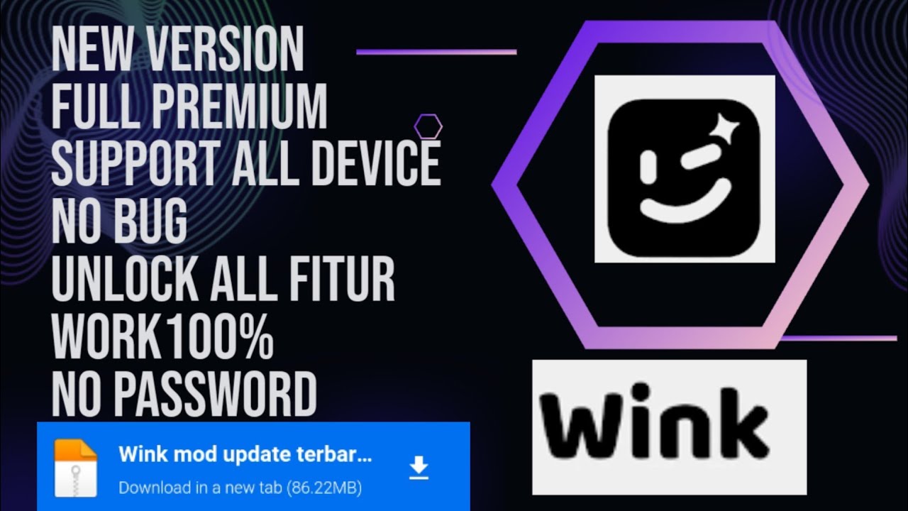 Wink apk mod unlock Premium terbaru versi terbaru - YouTube