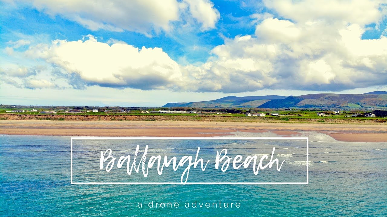 Isle of Man Mavic Air - Ballaugh Beach - YouTube