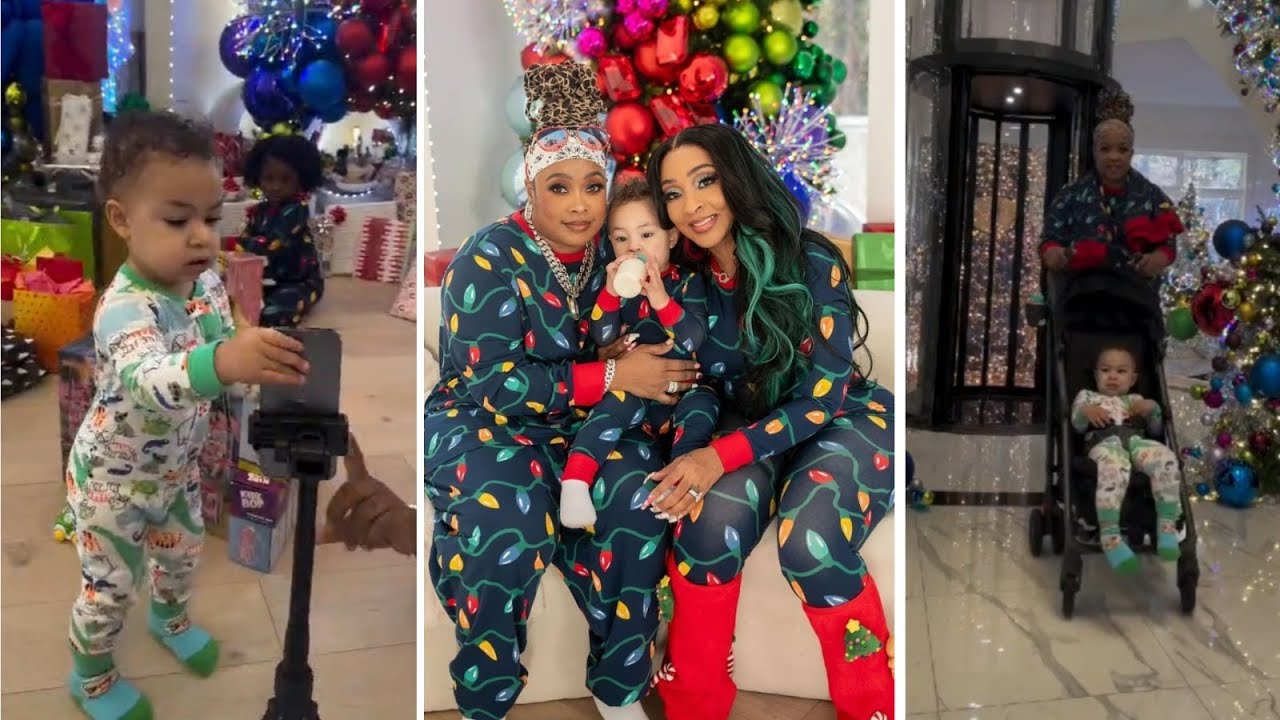 Da Brat and Jesseca Celebrates The Christmas Eve with Their Beautiful ...