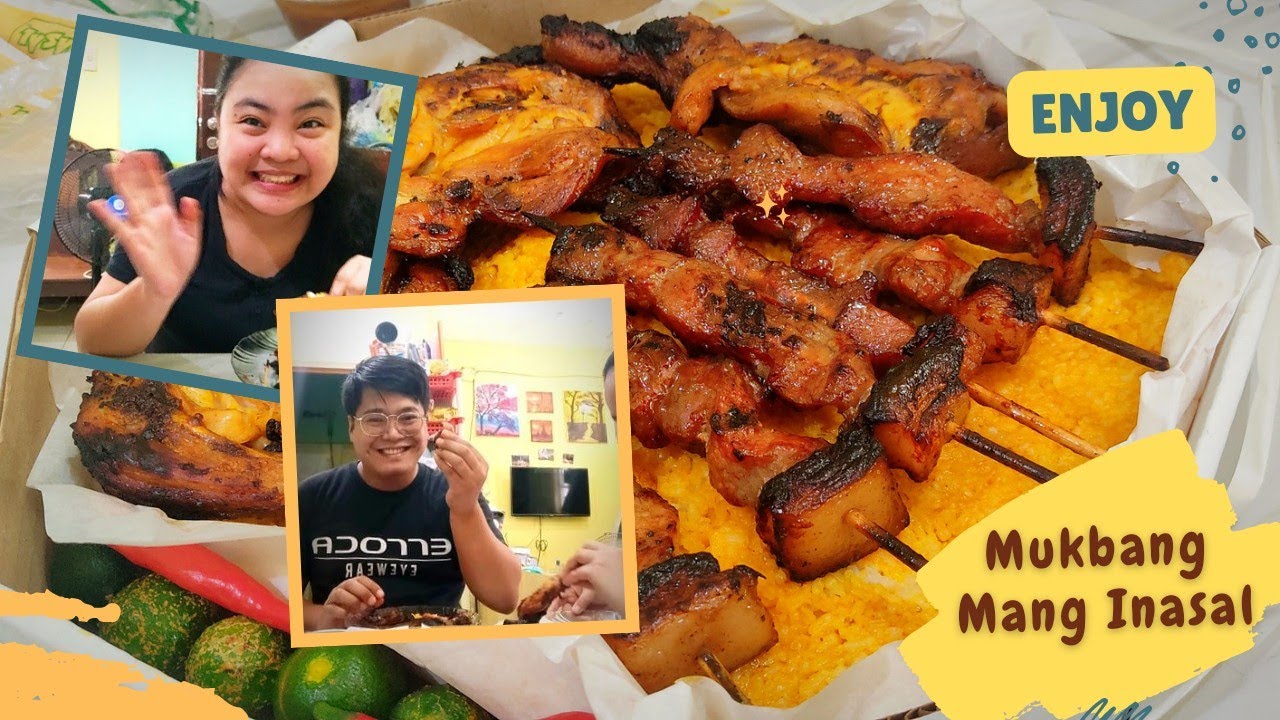 Gaano ba kadami ang Family Fiesta ng Mang Inasal | Mukbang - YouTube