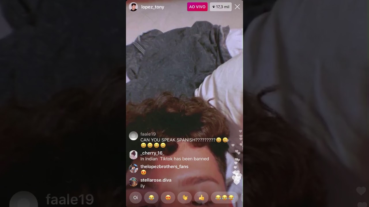 Tony Lopez singing live Instagram 06/30/20 - YouTube