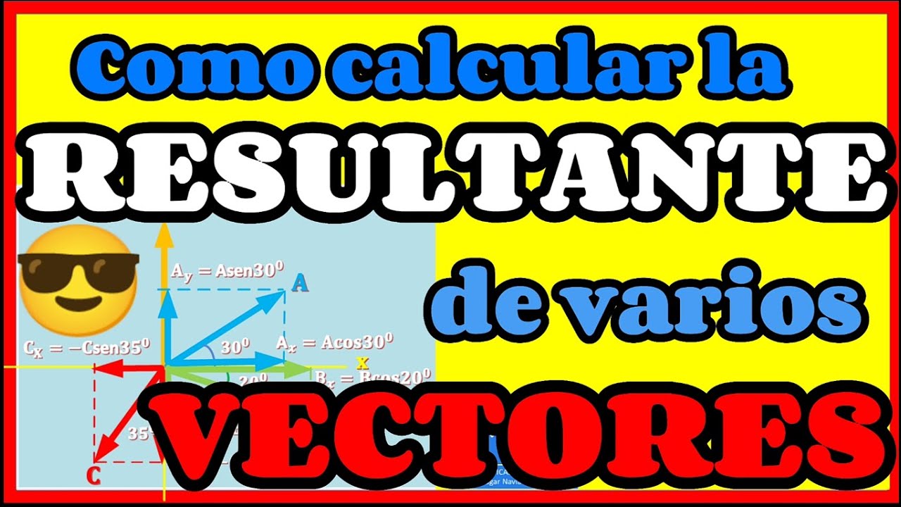 Resultante de la suma de vectores metodo analitico, módulo y angulo ...