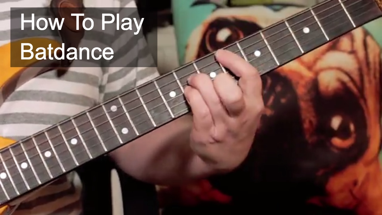 'Batdance' Prince Guitar Lesson - YouTube