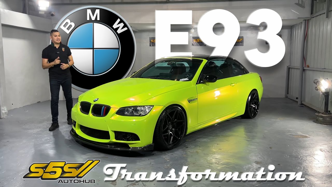 BMW E93 Transformation - YouTube