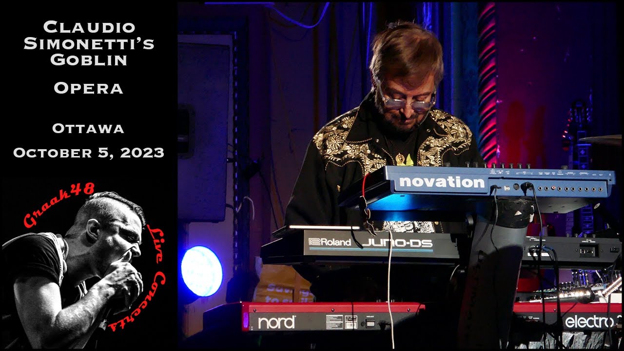 Claudio Simonetti’s Goblin - "Opera" - Ottawa - October 5, 2023 - YouTube