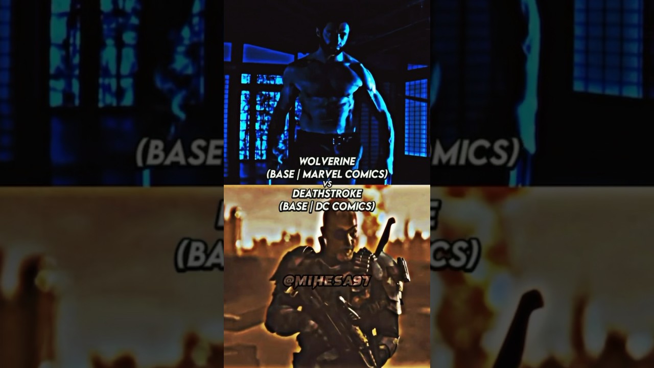 Wolverine (BASE | MARVEL COMICS) vs Deathstroke (BASE | DC COMICS ...