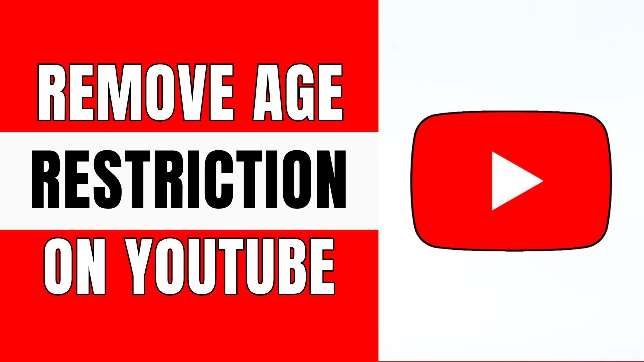 How to Remove Age Restriction On YouTube - Full 2025 Tutorial - YouTube
