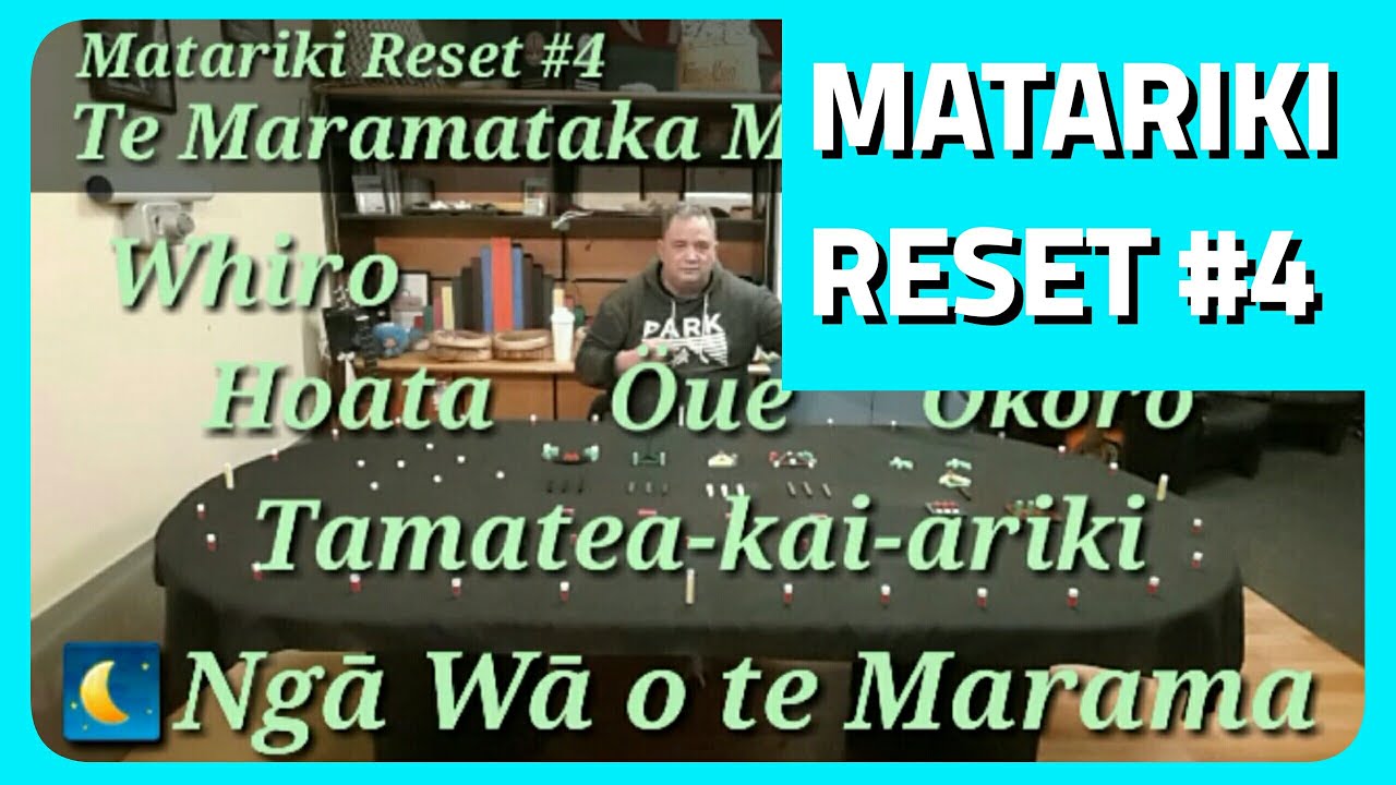 MATARIKI RESET #4 NGĀ WĀ O TE MARAMA & TE MARAMATAKA MĀORI - LEARNING ...