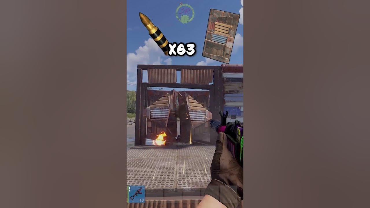 π₯ Explosive Ammo Raid Cost In Rust π₯ Rust Rustshorts Rusttips Youtube
