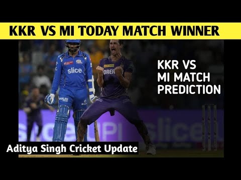 kkr Vs MI Today Match Winner | #todaymatchwinner - YouTube