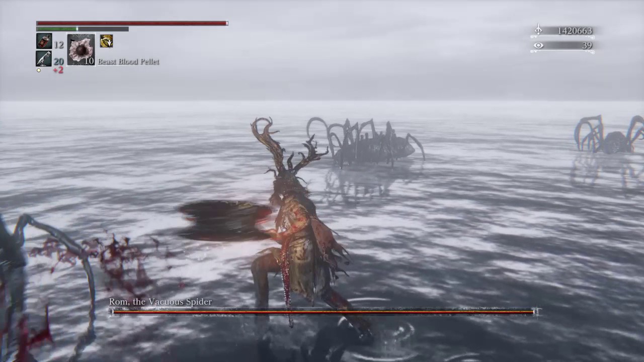 Bloodborne First Stage Rom Kill - YouTube
