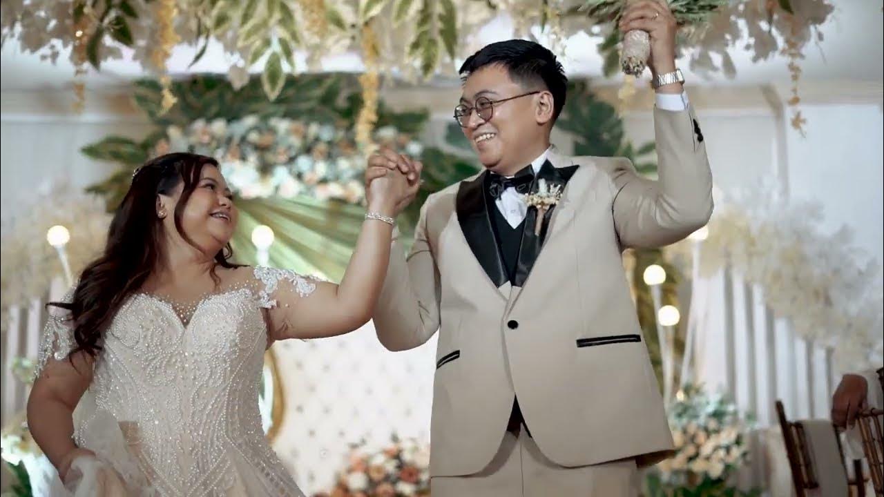 James & Jasmine Wedding in JV Palace Obando Bulacan - YouTube