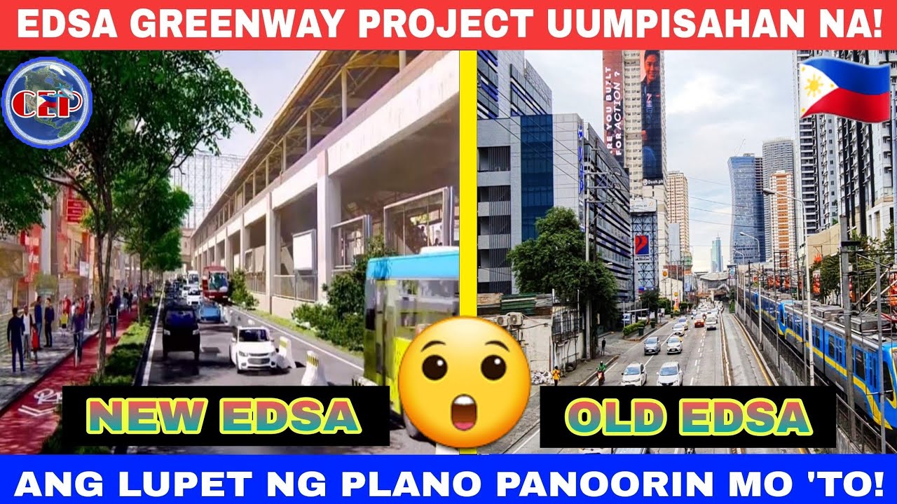 Pag-papaganda sa EDSA uumpisahan na! 😲 Green EDSA Movement Inilunsad 🇵🇭 ...