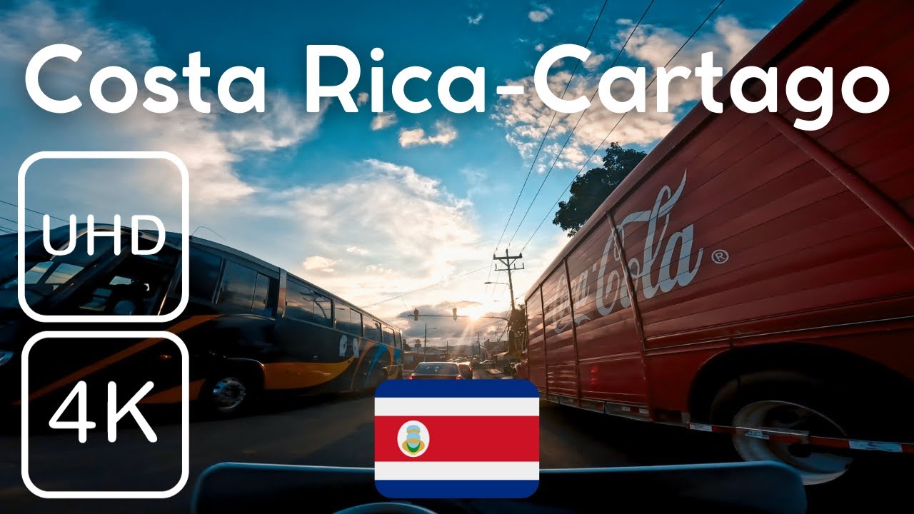 Ruta en moto POV: Paseo por Tejar de El Guarco, Cartago, Costa Rica I ...