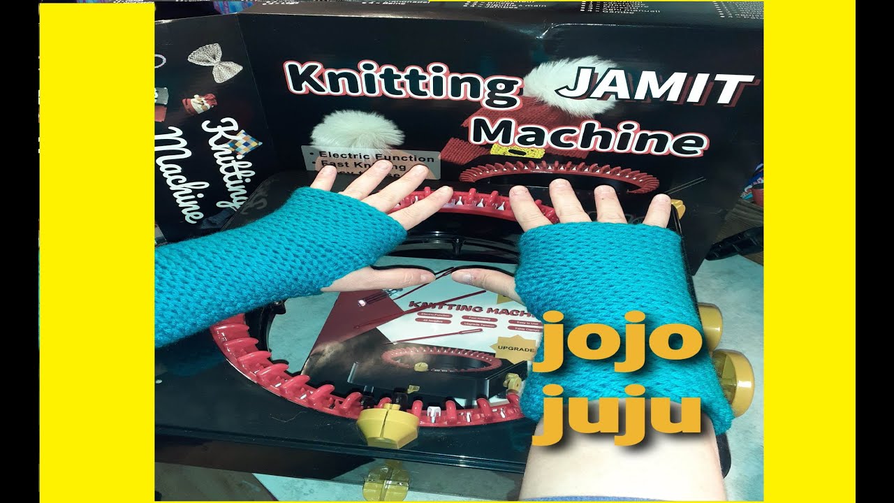 (test) | JAMIT KNITTING MACHINE - YouTube