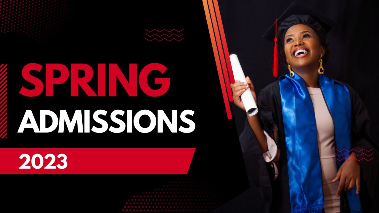 Spring Admissions 2023 Pakistan - YouTube