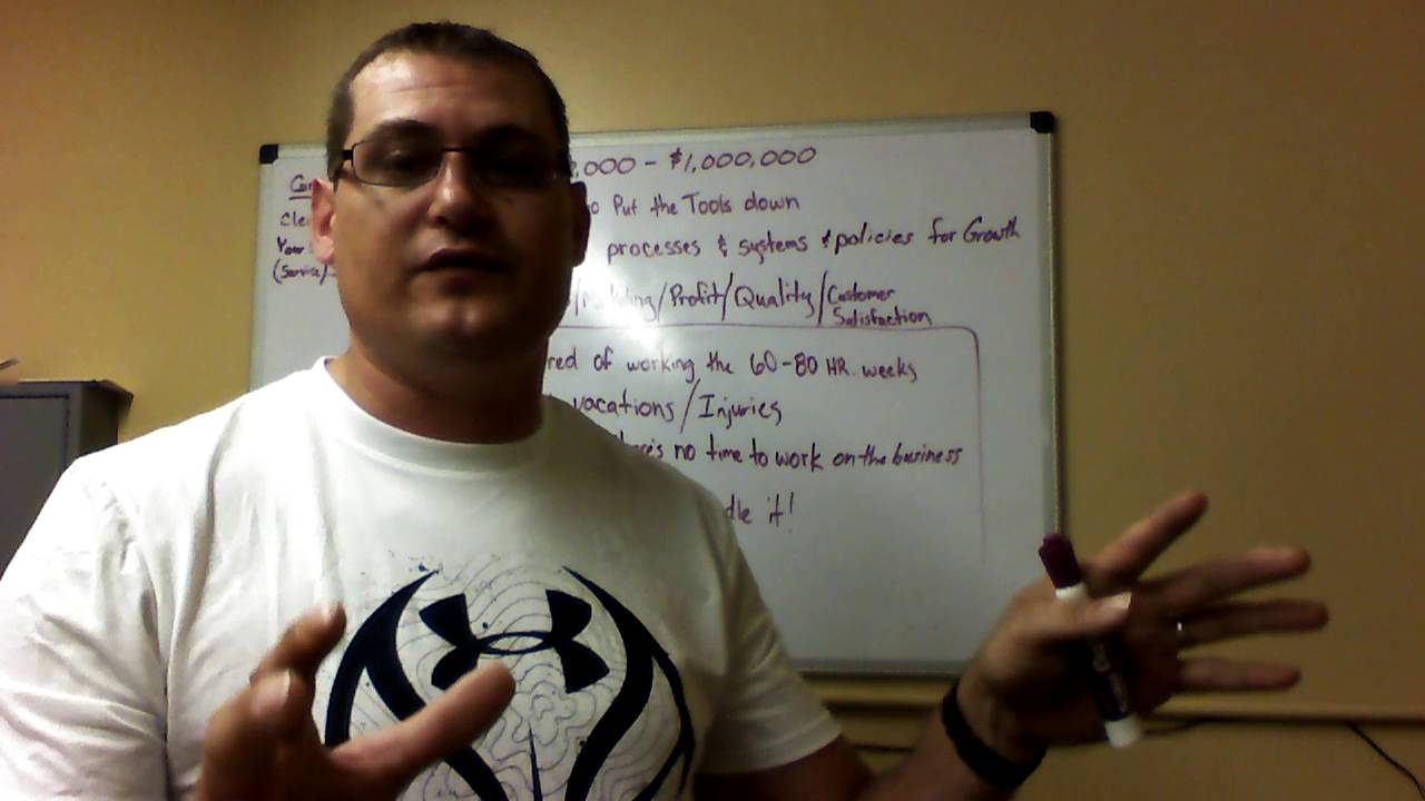 HVAC business: When to put the tools down. - YouTube