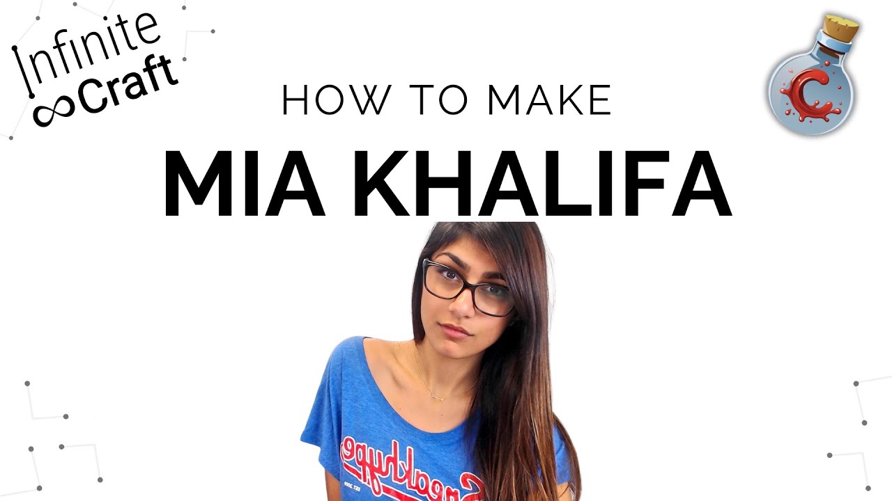 How to make Mia Khalifa in Infinite Craft? - YouTube