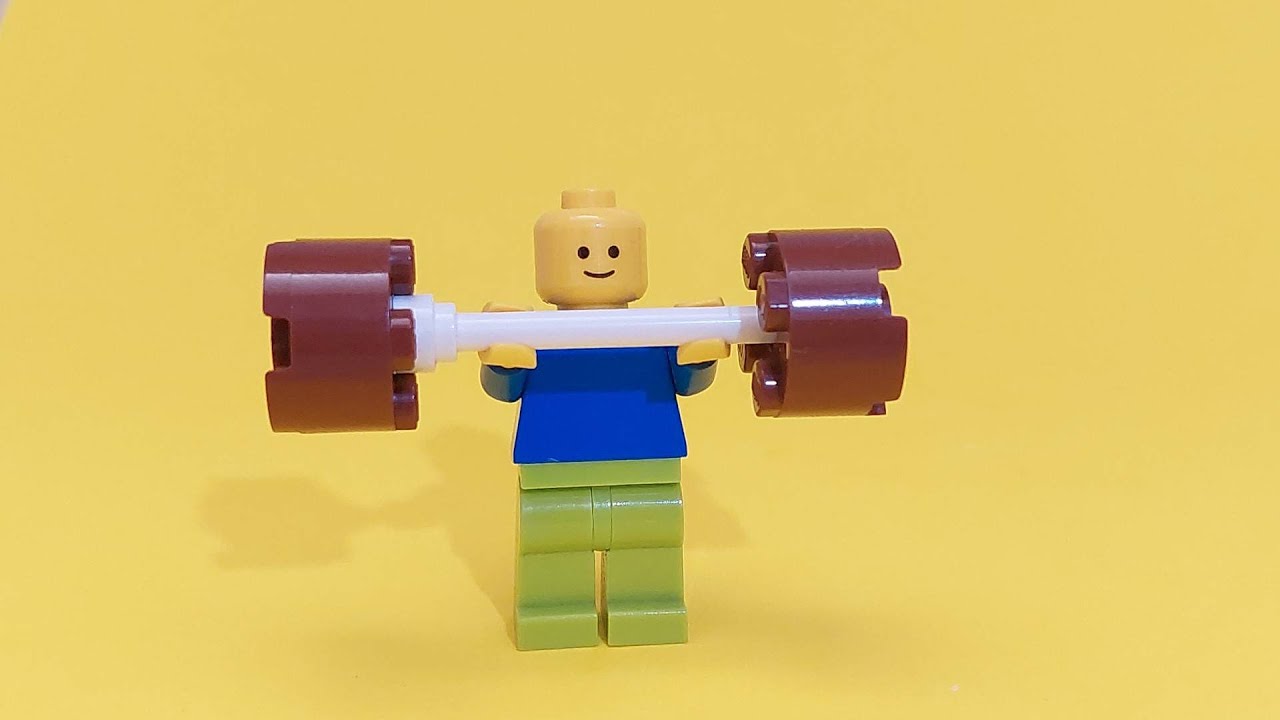 LEGO Man goes to the gym | انیمیشن لگو باشگاه - YouTube