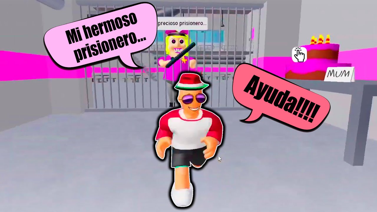Escapando De La Prisión De una CHICA POLICIA ¿bARRY? 😎😮 - roblox - YouTube