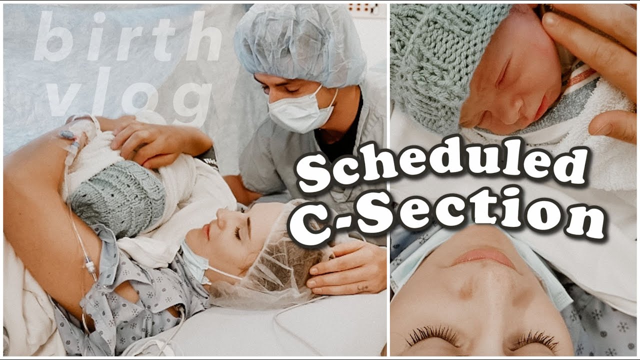 BIRTH VLOG | REPEAT C-SECTION | Meeting Baby #3 2021 - YouTube