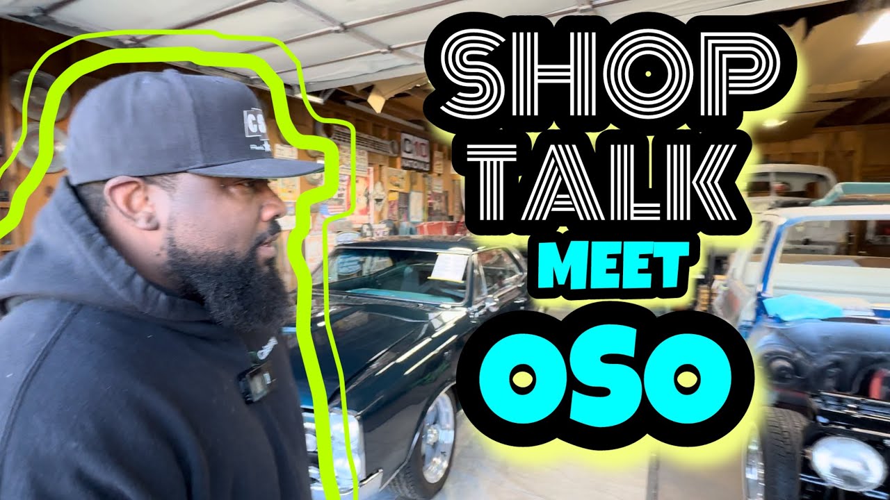 Shop Talk Meet OSO | Muscle car | c10 | Lowrider | b diamond leather ...