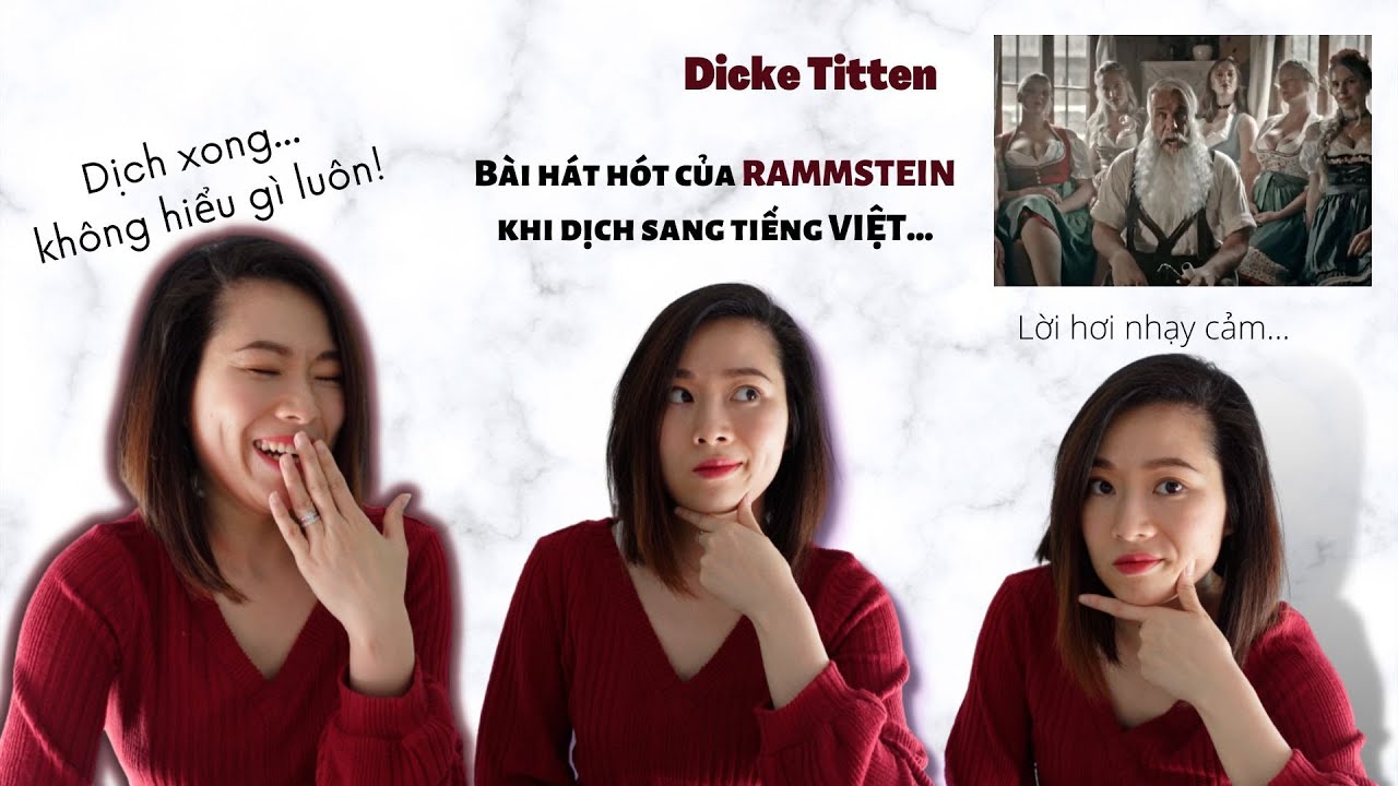 HỌc TiẾng ĐỨc Qua BÀi HÁt Dicke Titten Rammstein 😅