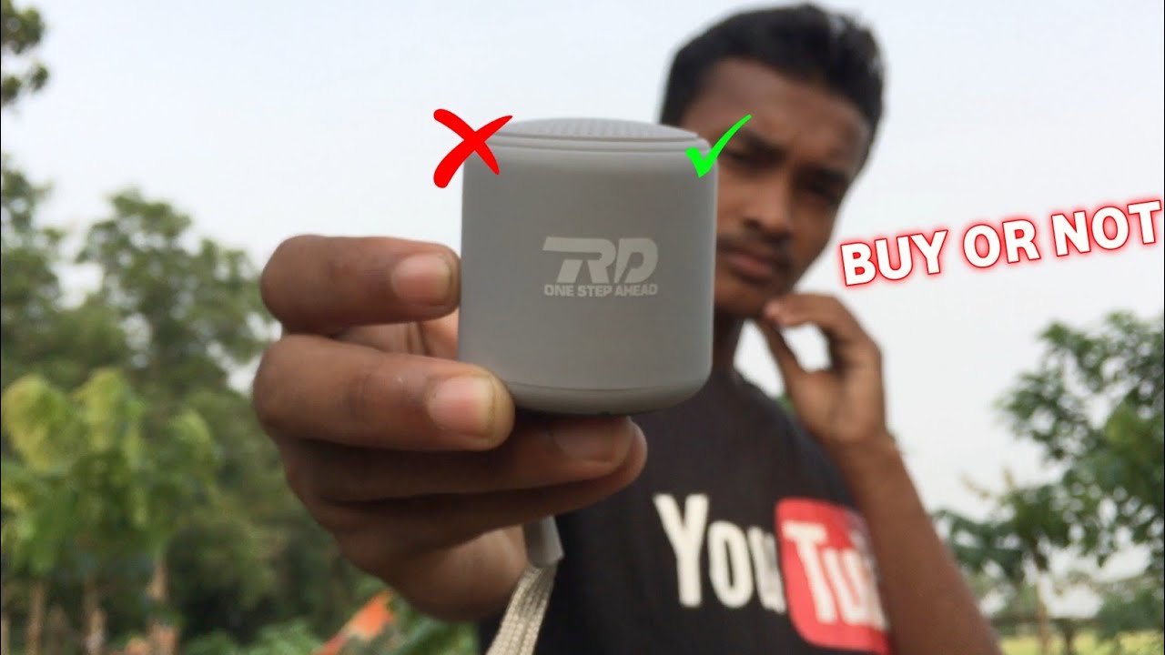 RD MINI STONE 02 - blutooth speaker...! - YouTube