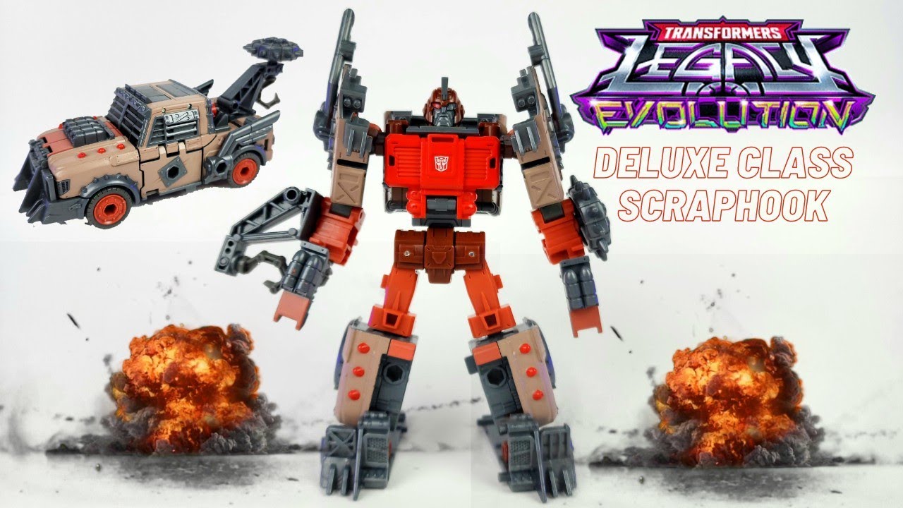 TRANSFORMERS LEGACY EVOLUTION DELUXE CLASS SCRAPHOOK - YouTube