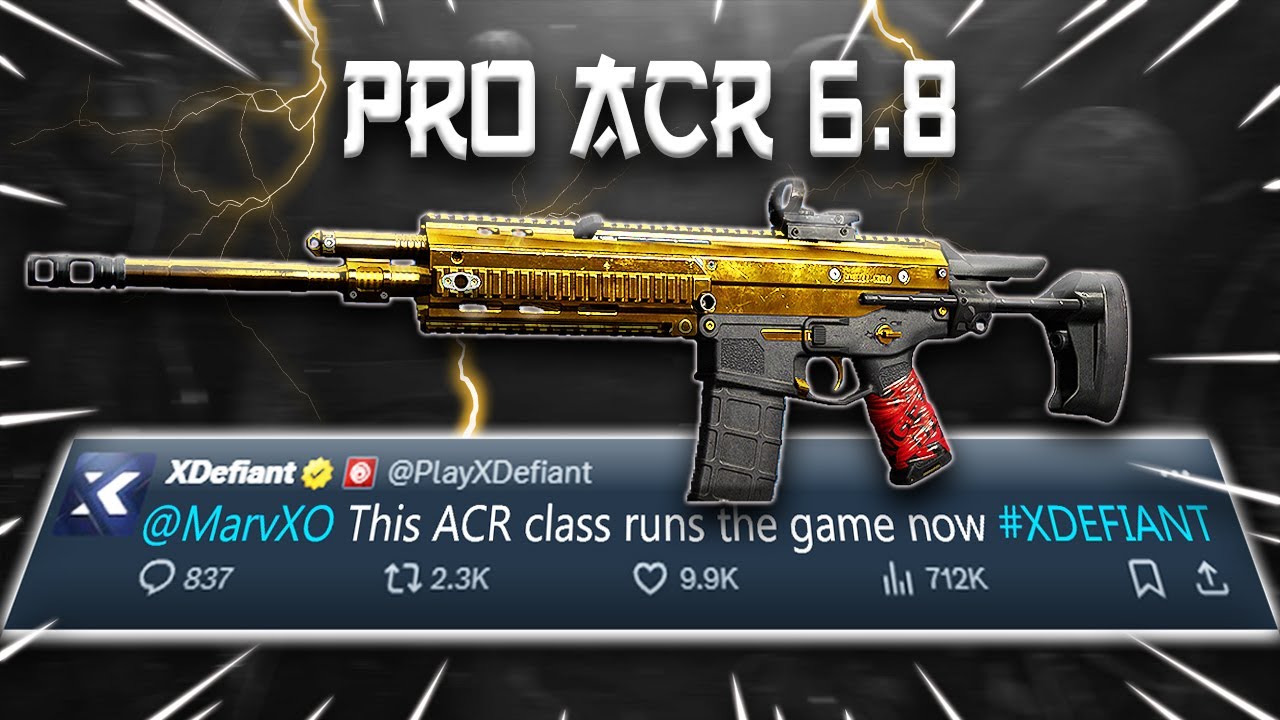 The Most Aggressive "ACR" Class set up in XDEFIANT! (BEST ACR Class set ...
