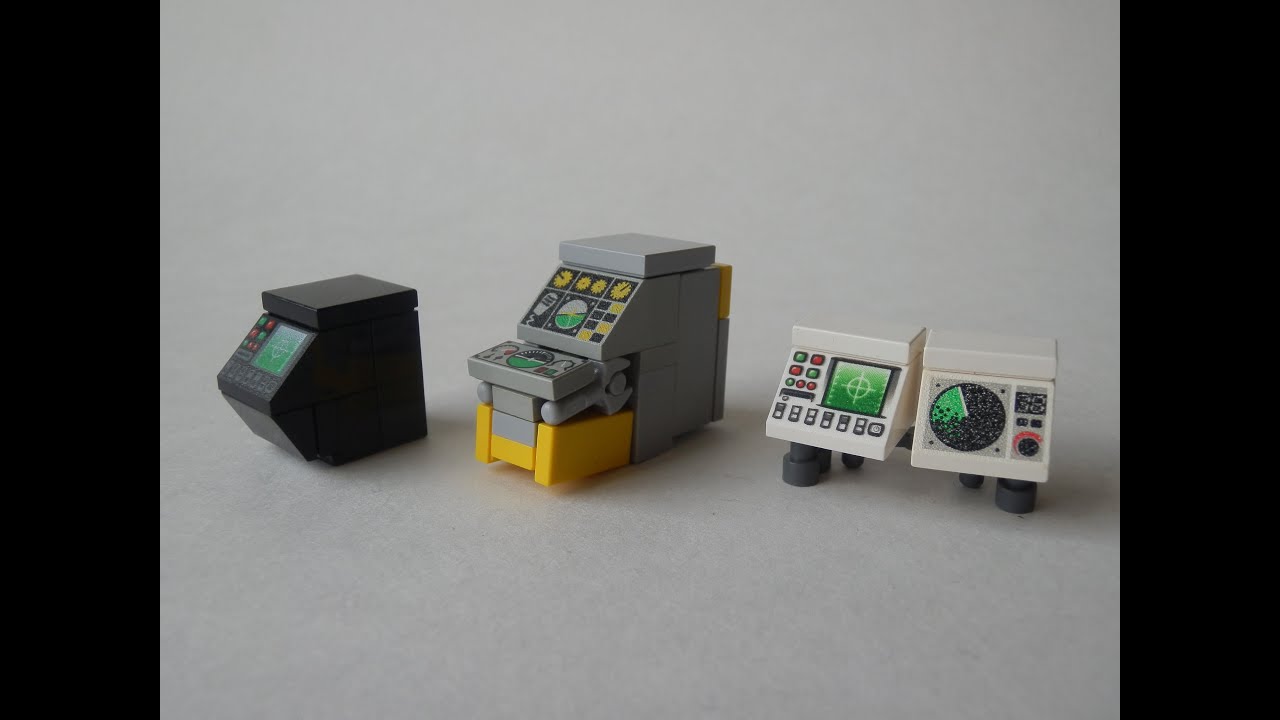 LEGO Computer Terminals MOC - YouTube